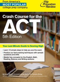 خرید و قیمت دانلود کتاب Crash Course for the ACT 5th edition | ترب