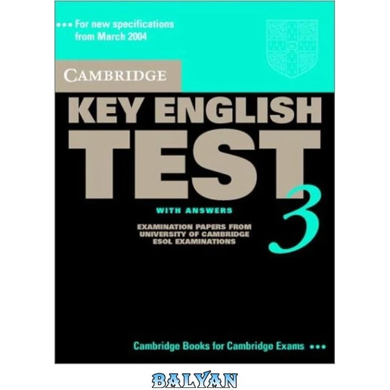 خرید و قیمت دانلود کتاب Key English Test 3 Student\'s Book with Answers ...