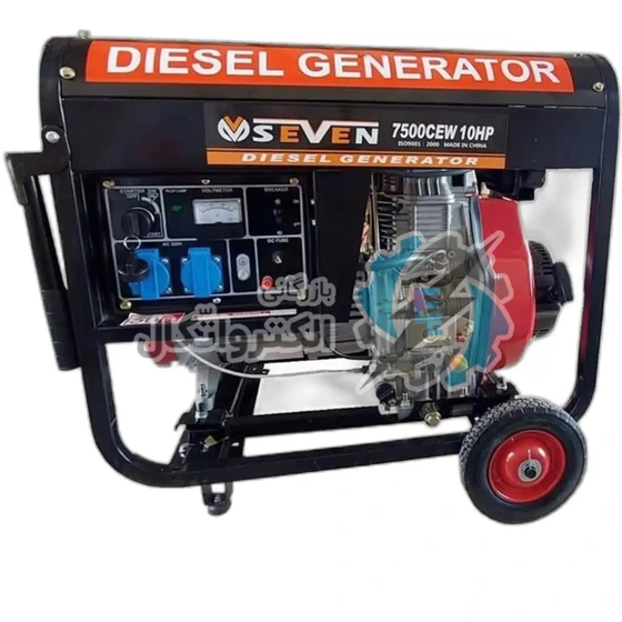 خرید و قیمت موتور برق سان پاور 5.5 کیلو وات بنزینی مدل SP-8500E ا موتور برق بنزینی 5.5 کیلو وات ...