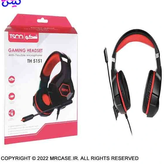 خرید و قیمت هدفون با سیم گیمینگ تسکو مدل TH5151 | ترب