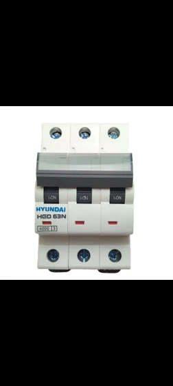 خرید و قیمت فیوز مینیاتوری سه فاز 40 آمپر هیوندای مدل HGD 63N | ترب