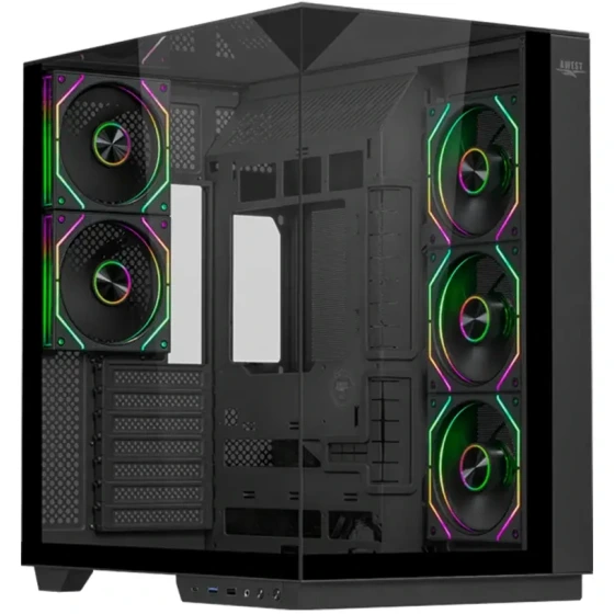 خرید و قیمت کیس گیمینگ اوست Awest AQ-5TG-B | ترب