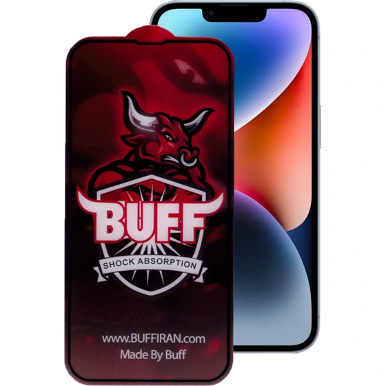 خرید و قیمت گلس بوف مدل مات BUFF Matte Pro آیفون سری 13 | ترب