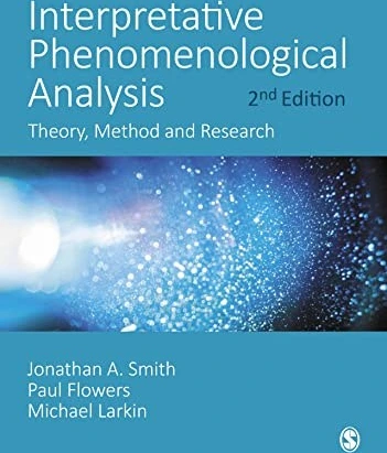 خرید و قیمت کتاب Interpretative Phenomenological Analysis: Theory, Method and Research, 2nd ...