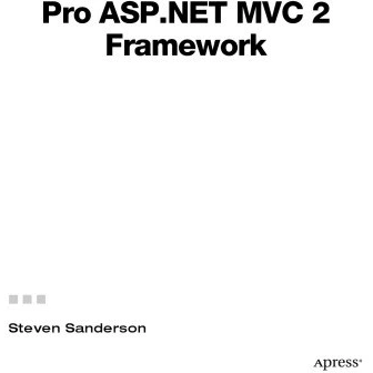 خرید و قیمت دانلود کتاب Pro ASP.NET MVC 2 Framework 2010 | ترب