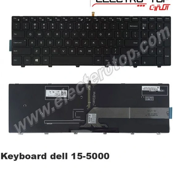 خرید و قیمت Keyboard Dell 15-5000 with Back Light | ترب