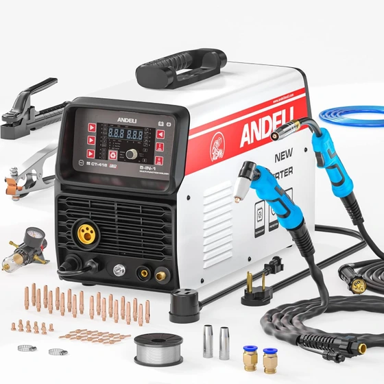 خرید و قیمت ANDELI 110V/220V Multiprocess MIG Welder - MIG TIG CUT amp ...
