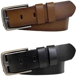 خرید و قیمت GoDeri 100% چرم اصل، زبان پهن دودی افسانه ای. مشکی توسادو ...