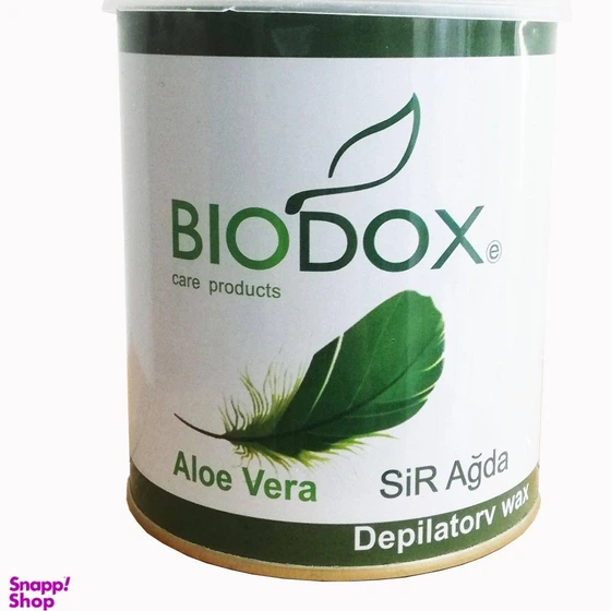 خرید و قیمت موم موبر بیوداکس (Bio dox) مدل Aloe vera وزن 800 گرم | ترب