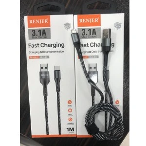 خرید و قیمت کابل تبدیل USB به میکرو رنجر مدل RJ44 یک متری | ترب