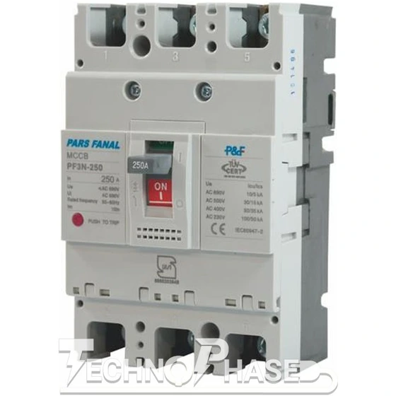 خرید و قیمت کلید اتوماتیک کمپکت فانال (P&F) 63 آمپر فیکس (غیر قابل تنظیم) حرارتی-مغناطیسی مدل ...