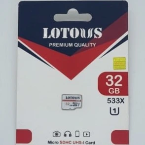 خرید و قیمت رم MICRO SD لوتوس مدل 533x ظرفیت 32 گیگابایت | ترب