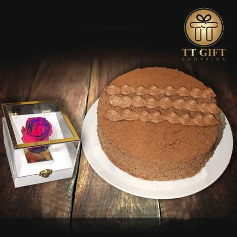 خرید و قیمت Bibi Chocolate Cake and Eternal Rose package | ترب