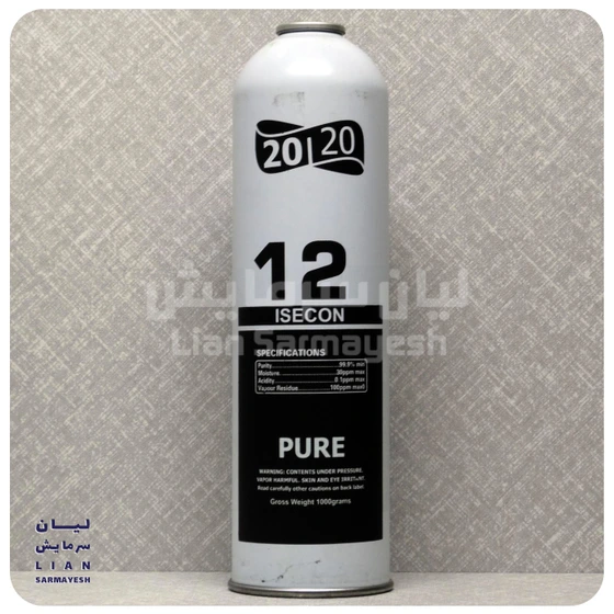 خرید و قیمت گاز R12 ایسکون 1 کیلویی ISECON R12 1000gr | ترب