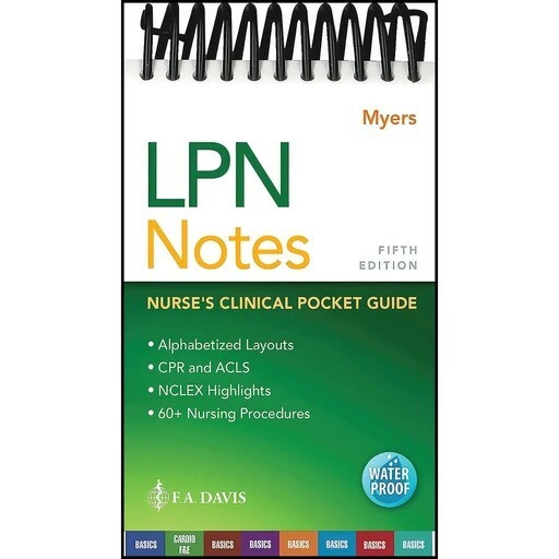 خرید و قیمت کتاب زبان اصلی LPN Notes اثر Ehren Myers RN BSN | ترب