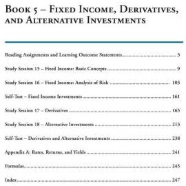 خرید و قیمت دانلود کتاب CFA. Level 1 Book 5: Fixed Income, Derivatives, and Alternative ...