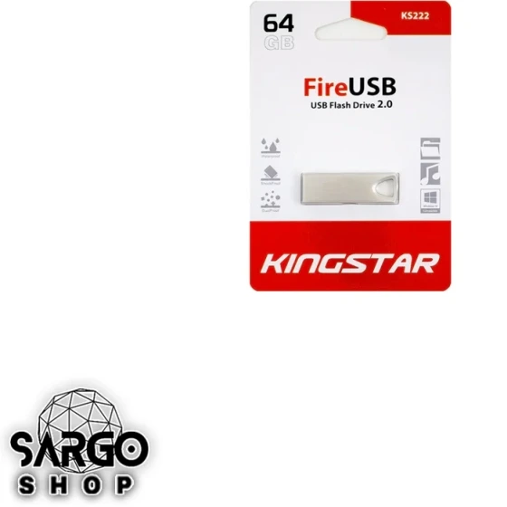 خرید و قیمت فلش مموری کینگ‌ استار مدل KS222 ظرفیت 64 گیگابایت | ترب