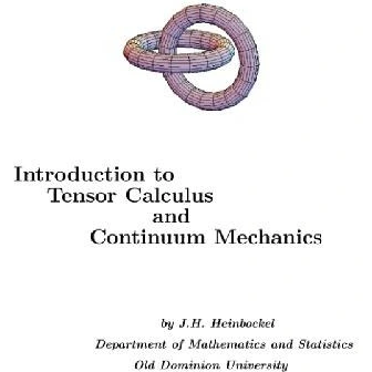 خرید و قیمت دانلود کتاب Introduction to tensor calculus and continuum mechanics 1996 | ترب