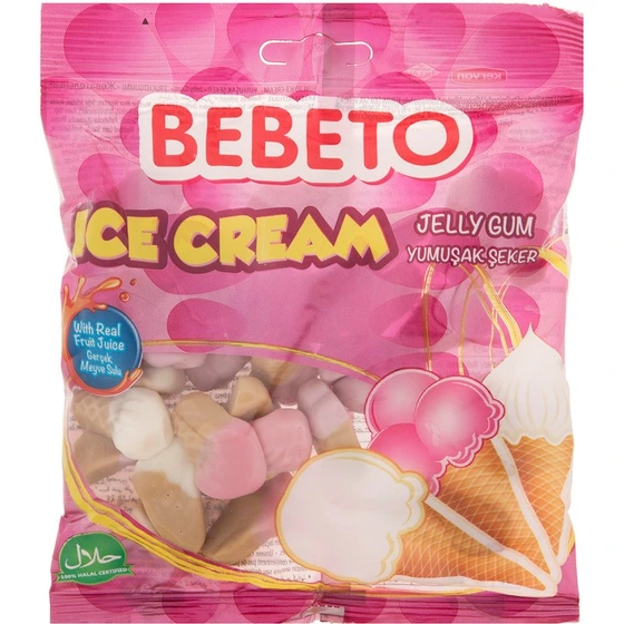 خرید و قیمت پاستیل ببتو Bebeto مدل Ice Cream مقدار 165 گرم | ترب