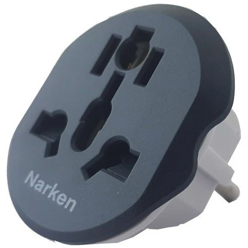 خرید و قیمت تبدیل دو شاخه برق Narken 16A 250V | ترب