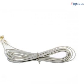 خرید و قیمت کابل سوکت دار تلفن و مودم طول 2 متر | ترب