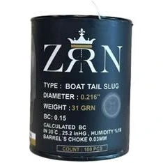 خرید و قیمت ساچمه اسلاگ zrn 31گرین مخصوص pcp | ترب