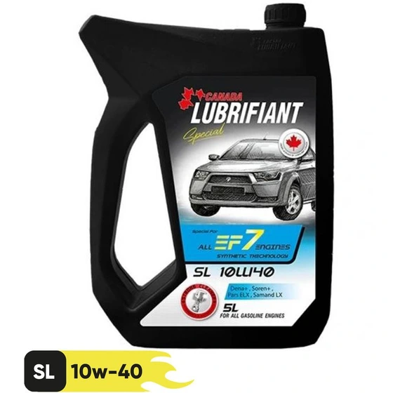 خرید و قیمت روغن موتور لوبریفنت کانادا مدل EF7 SL 10W40 حجم 5 لیتر | ترب