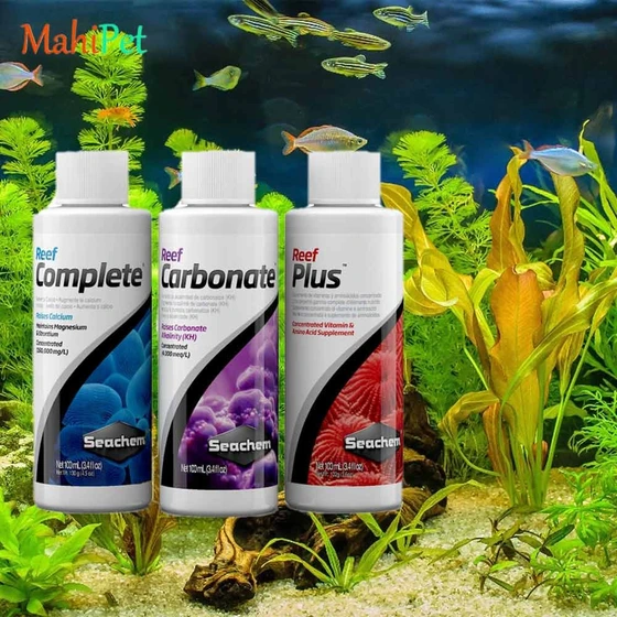 خرید و قیمت ست مکمل آب شور سیچم SEACHEM Reef Pack Fundamentals سایز 3* ...