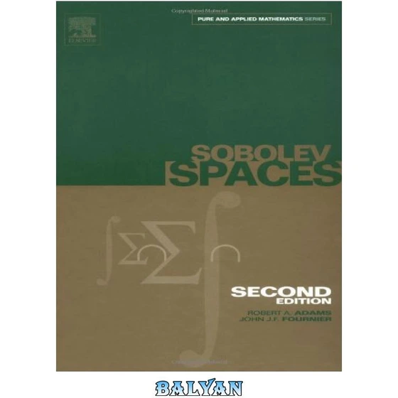 خرید و قیمت دانلود کتاب Sobolev Spaces. Pure and applied Mathematics | ترب