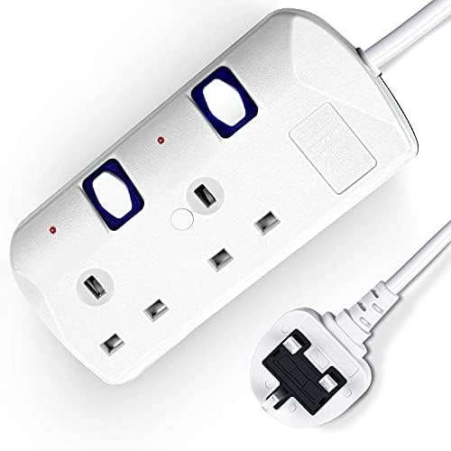 خرید و قیمت YU WELL Power Extension Cord, 3 Meter Power Strip with ...