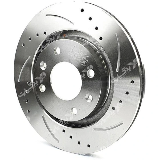 خرید و قیمت دیسک چرخ جلو سوراخ دار 206 207 رانا اچ سی کراس ASMCO | ترب