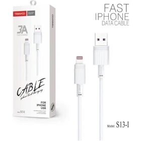خرید و قیمت کابل آیفون فست شارژ ترانیو Tranyoo S13-V 3A 1m | ترب