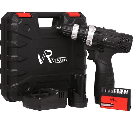 خرید و قیمت دریل شارژی12 ولت ویوارکس مدل VR12V-2BD | ترب