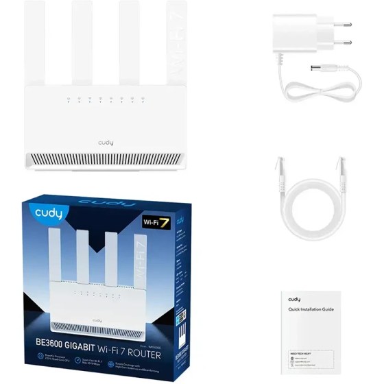 خرید و قیمت روتر بی‌سیم کودی مدل WR3600E BE3600 | ترب