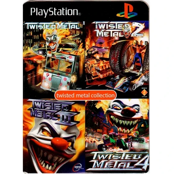 خرید و قیمت بازی Twisted metal Collection PS1 | ترب