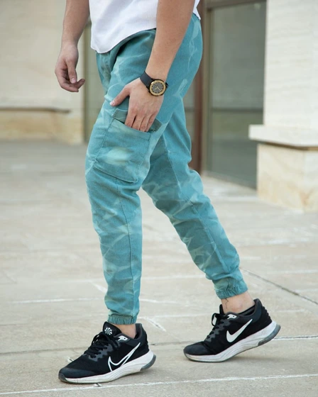 خرید و قیمت شلوار اسلش مردانه مدل AGT (سبز) | ترب