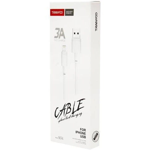 خرید و قیمت کابل آیفونی فست شارژ Tranyoo S13-I 3A 1m | ترب