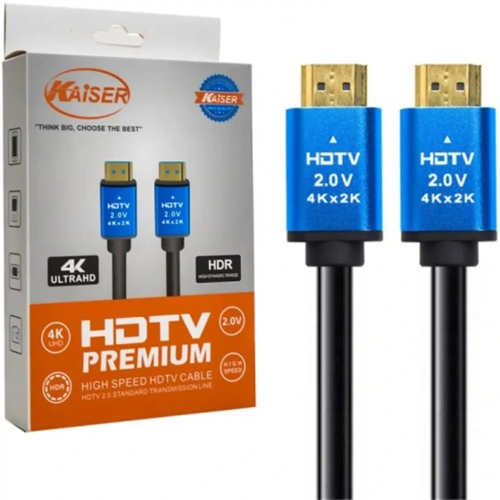 خرید و قیمت کابل HDMI 4K 2V کایزر (KAISER) طول 3 متر | ترب