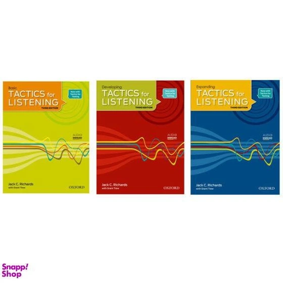 خرید و قیمت کتاب Tactics For Listening اثر Jack C.Richards And Grant ...