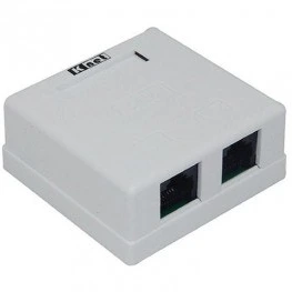 خرید و قیمت پریز دو پورت شبکه Knet cat6 | ترب