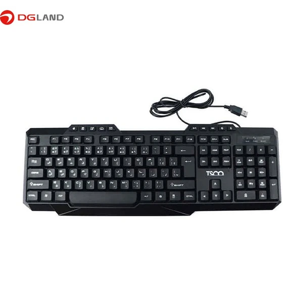 خرید و قیمت کیبورد تسکو مدل TK8019 با سیم | ترب