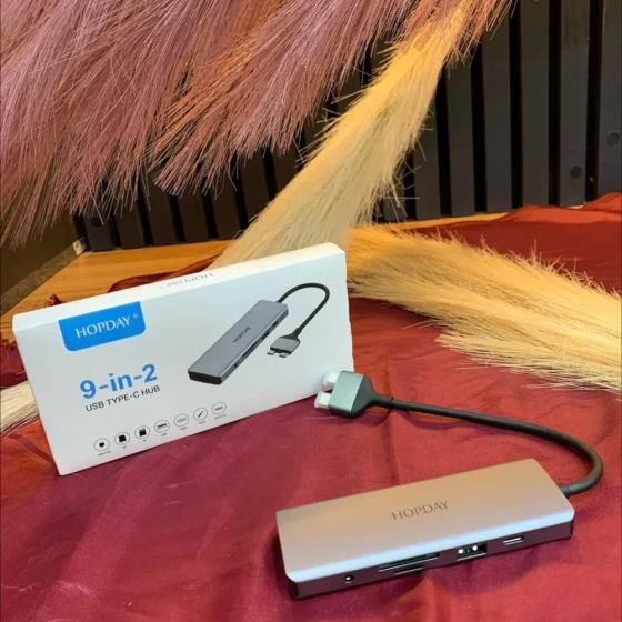 خرید و قیمت هاب 9 پورت USB-C مدل FX-HB024 | ترب