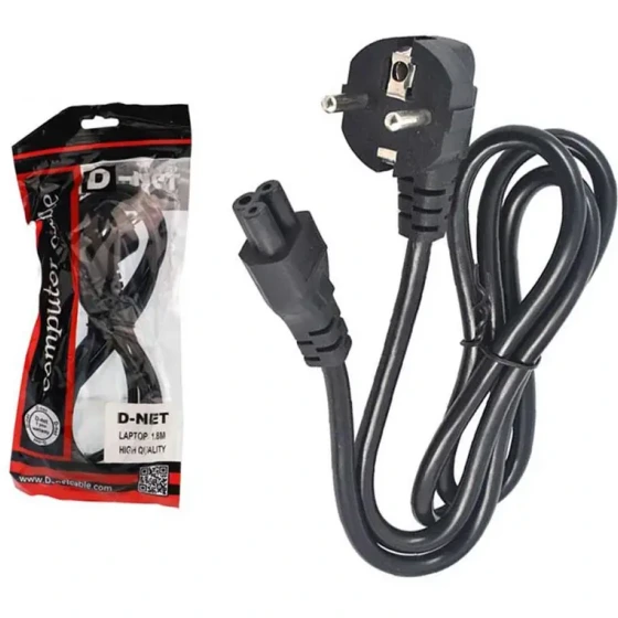 خرید و قیمت کابل برق لپ تاپ D-NET 1/5M | ترب