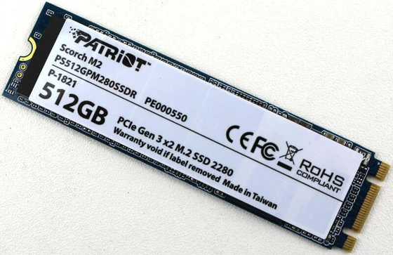 خرید و قیمت SSD M2 512 PATRIOT | ترب