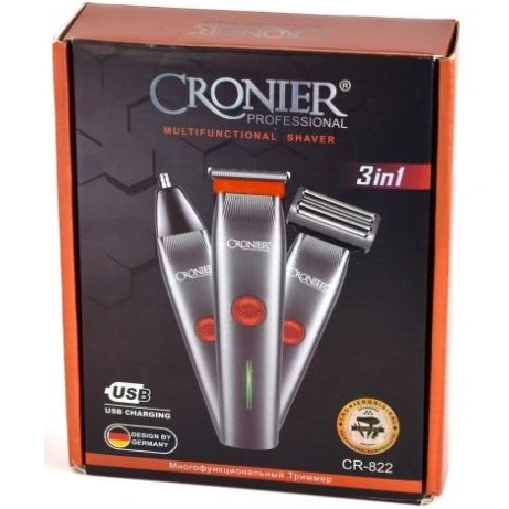 خرید و قیمت ماشین اصلاح چندمنظوره حرفه‌ای کرونییر مدل Cr-822 برند cronier professional | ترب