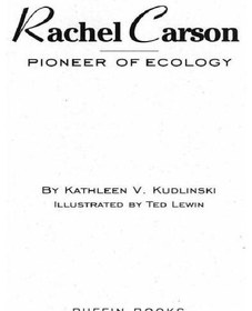 خرید و قیمت دانلود کتاب Rachel carson: pioneer of ecology | ترب