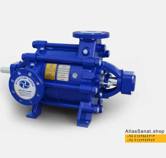 خرید و قیمت پمپ فشار قوی طبقاتی 3 اینچ WKL 80/3 اطلس پمپ تبریز | ترب