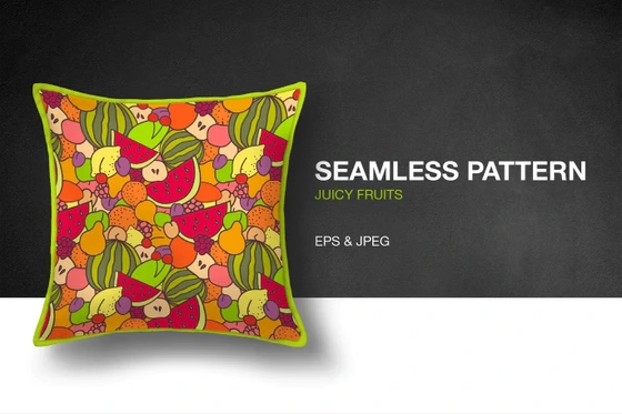 خرید و قیمت پترن میوه های استوایی Seamless | ترب