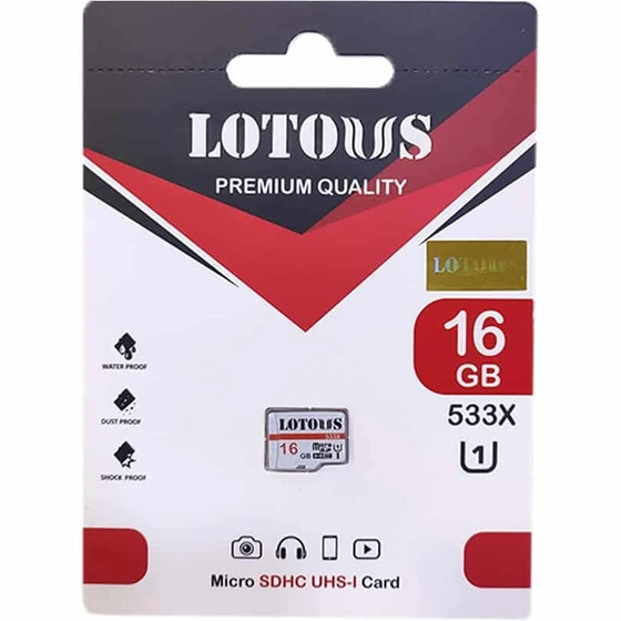 خرید و قیمت مموری Micro لوتوس مدل Lotous U1 533X ظرفیت 16 گیگابایت | ترب