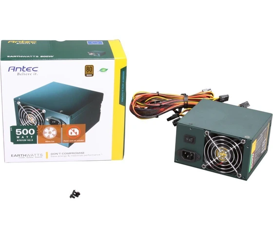 خرید و قیمت پاور آنتک 500 وات مدل Antec EA-500D 500W | ترب